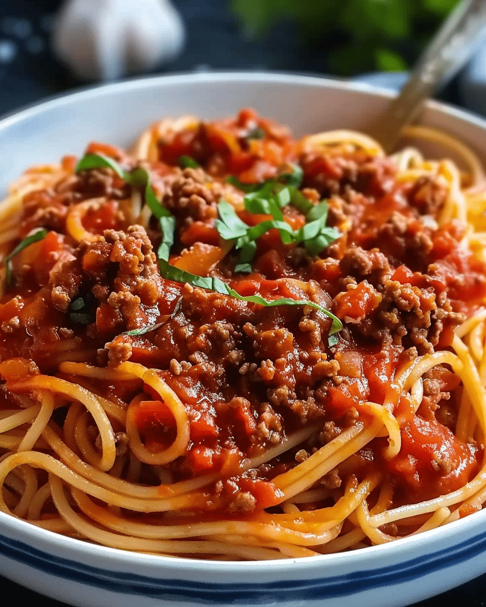 Spaghetti Meat Sauce Recipe | Yumma Deeasy