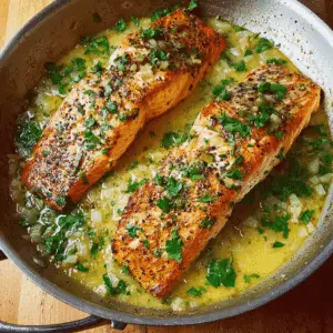 Trout with Garlic Lemon Butter Herb Sauce Recipe - Mediterranean Comfort