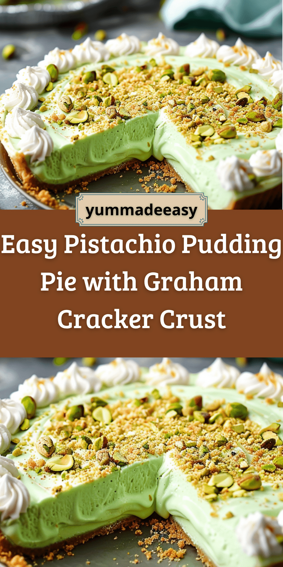 No Bake Pistachio Pie: How to Make This Easy, Creamy Dessert | Yumma Deeasy