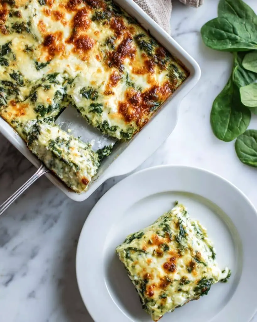 Creamy Herby Sheet Pan Lasagna with Green Goddess Sauce